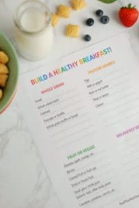 How To Teach Your Kids To Make Their Own Healthy Breakfast