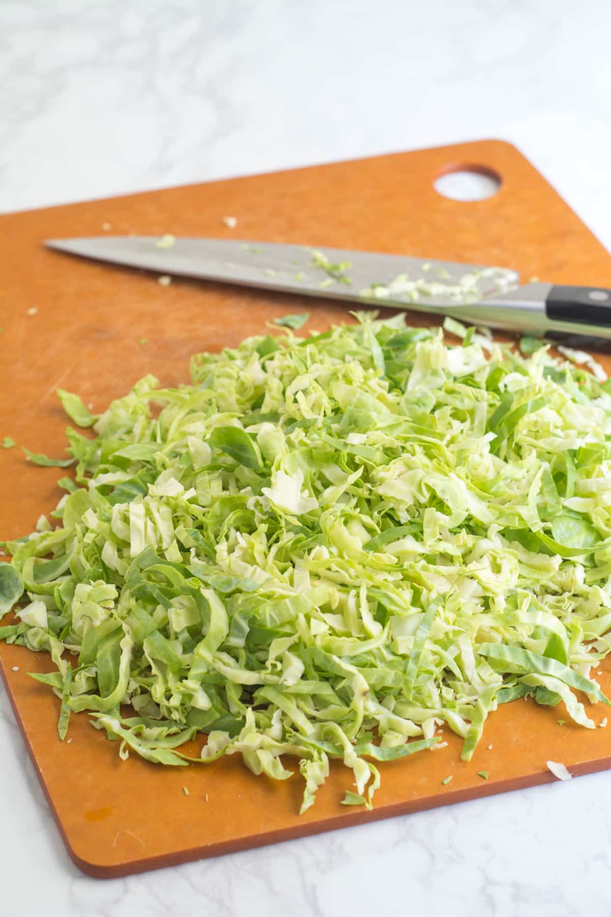 Shaved Brussels Sprouts Salad With Vinaigrette
