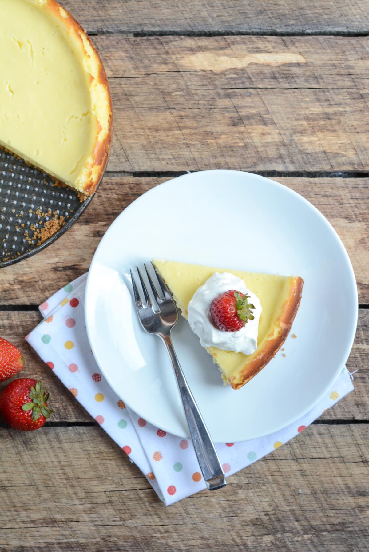 The Best Easy Cheesecake Recipe (7 Ingredients + No Sour Cream)