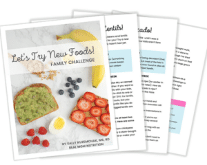 Let's Try New Foods E-Book