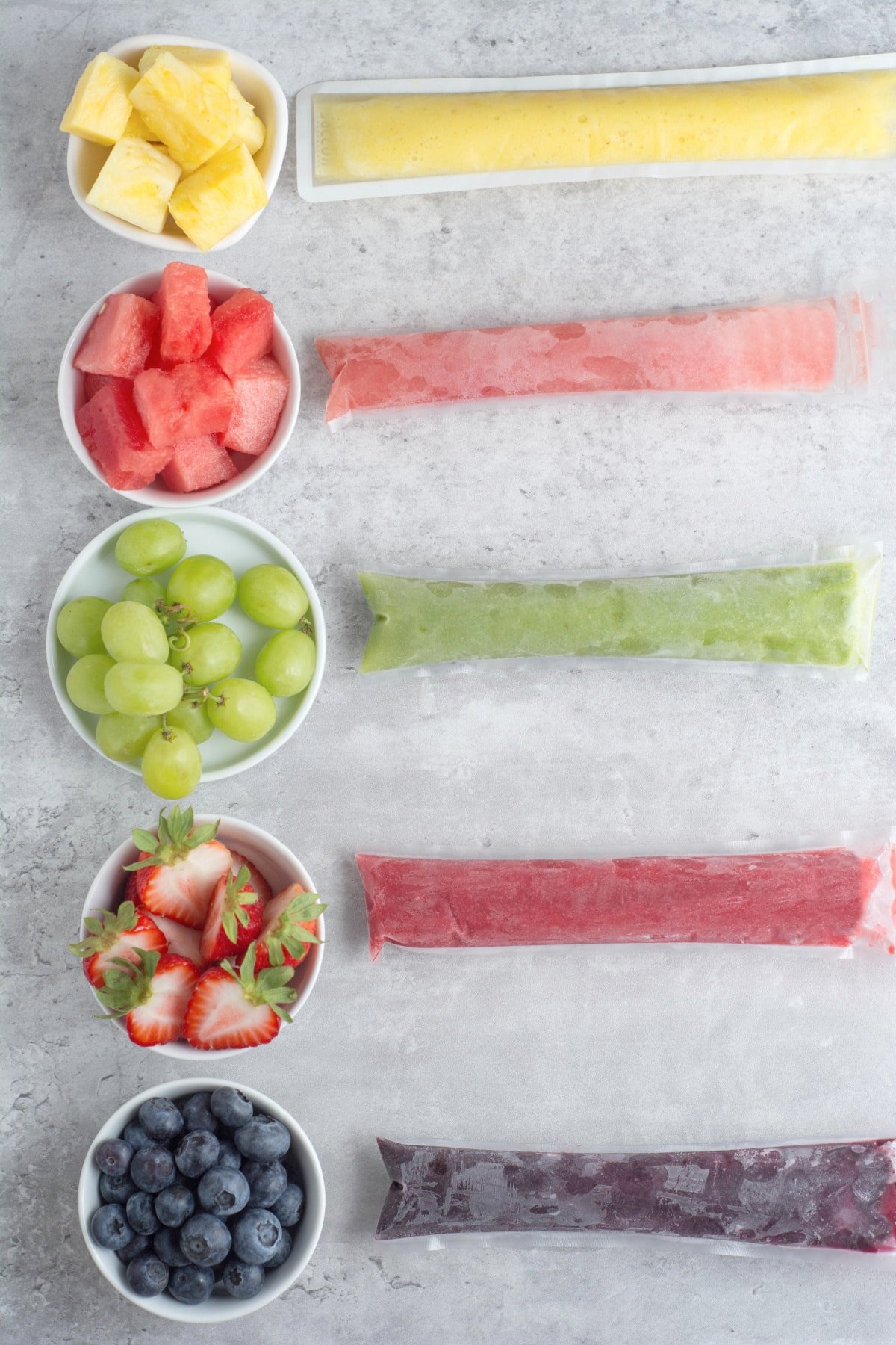 Healthy Fruit Popsicles Recipe (Just 2 Ingredients)