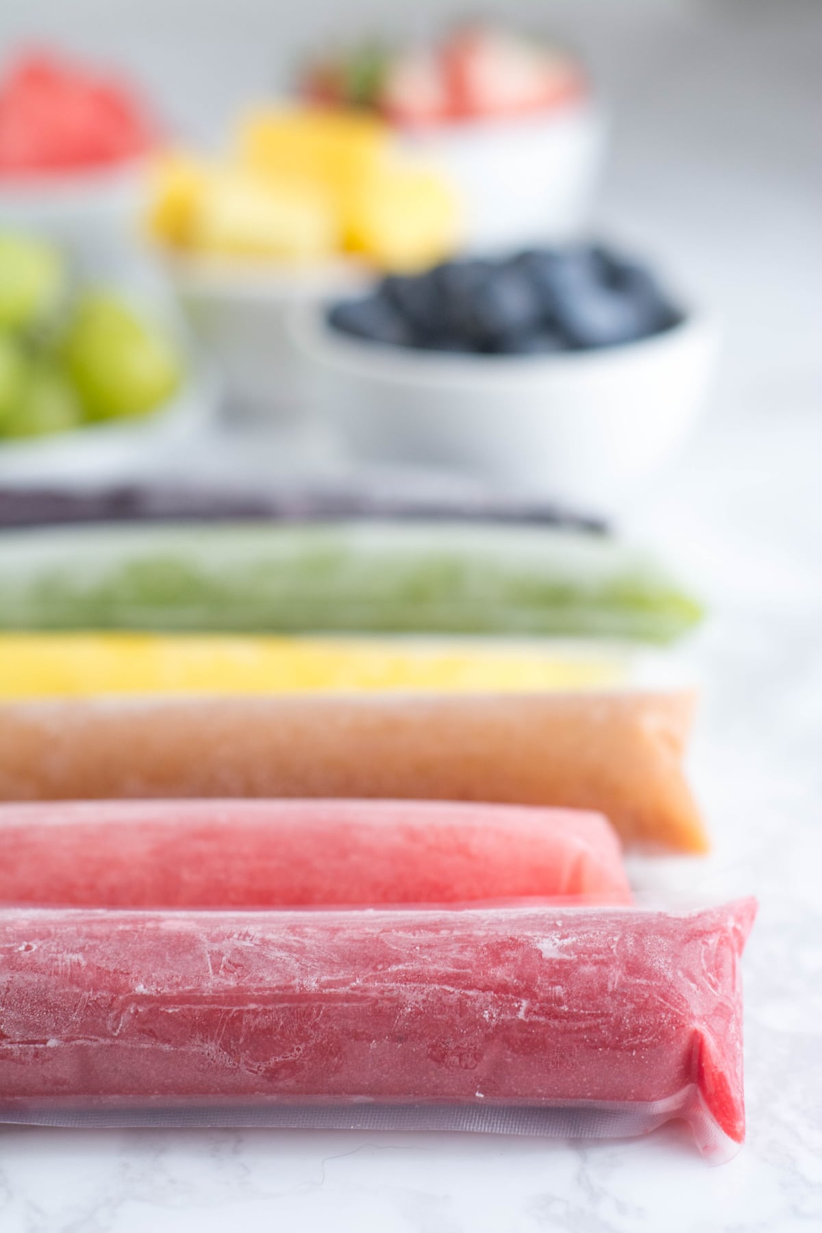 Healthy Fruit Popsicles Recipe (Just 2 Ingredients)