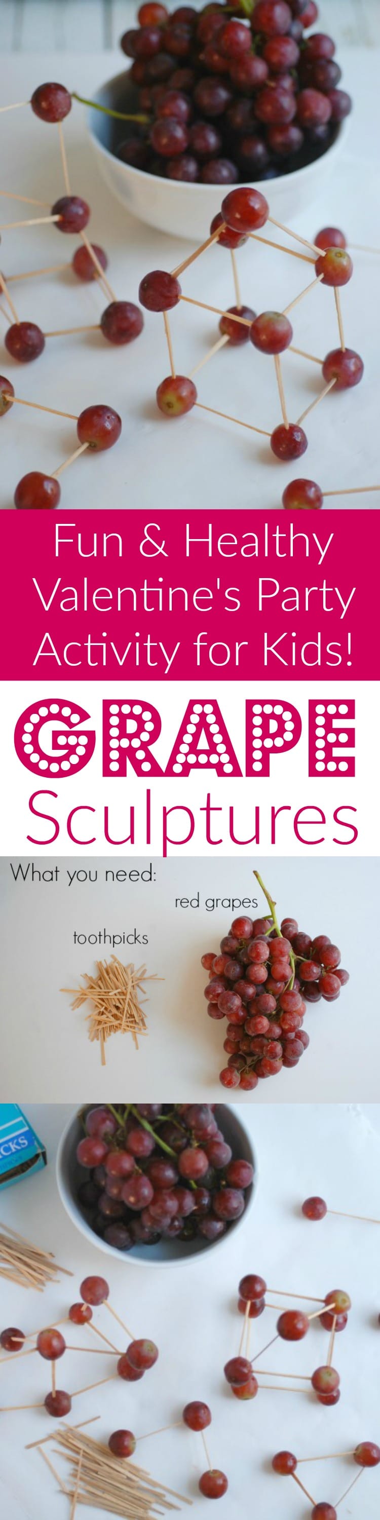 Healthy Class Party Idea: Grape Sculptures!