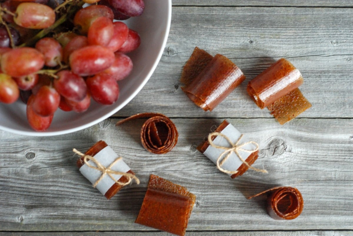 Homemade Apple Cinnamon Fruit Leather