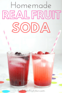 How to Make Real Fruit Soda
