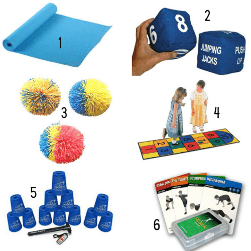 Ideas + Supplies For Active Indoor Recess
