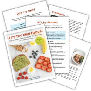 Let's Try New Foods E-Book