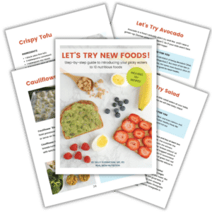 Let's Try New Foods E-Book