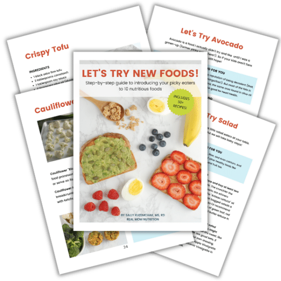 Let's Try New Foods E-Book