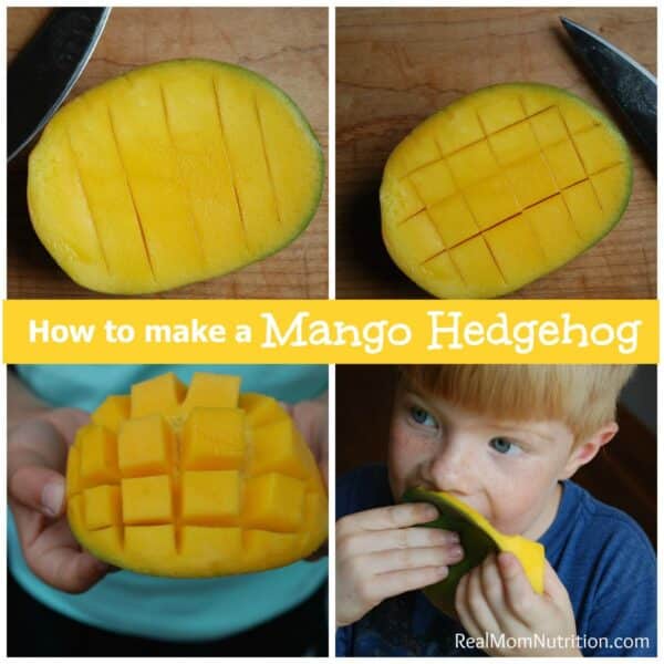 How To Cut A Mango Into A "Hedgehog"