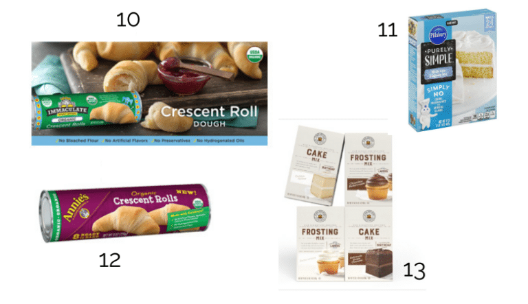 15 Products Without Food Dyes