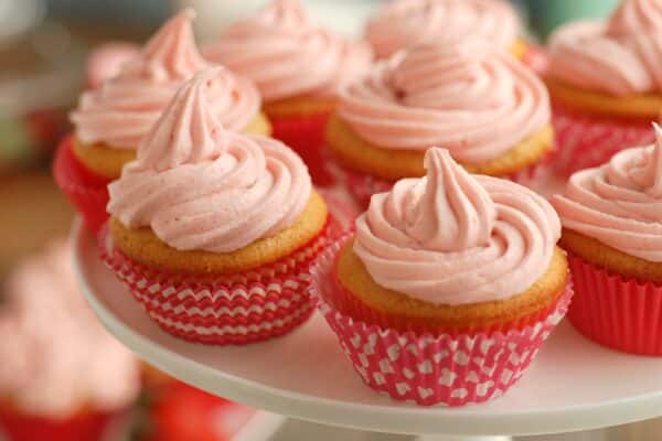 Naturally Pink Frosting (Made With Strawberries)